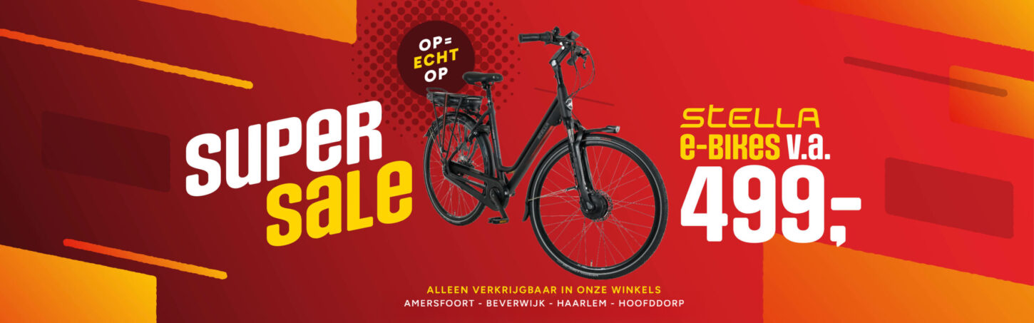Stella e-bikes v.a. 499 - Fietshokje