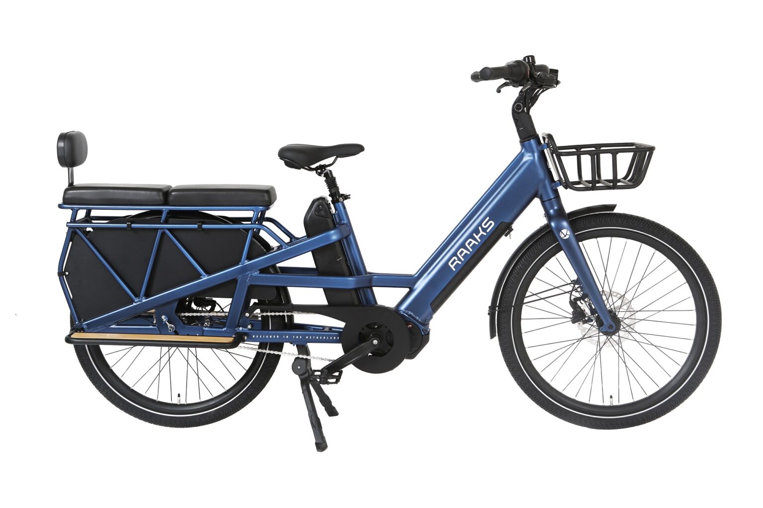 Raaks Docker Hybrid elektrische fiets longtail - Fietshokje