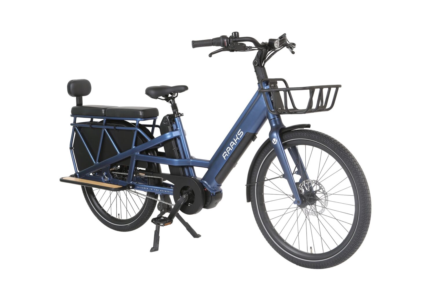 Raaks Docker Hybrid elektrische fiets longtail - Fietshokje